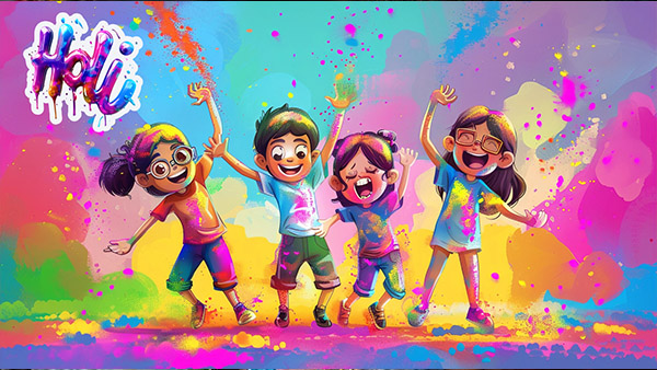 Animated Images से खास दोस्‍तों को दें Holi Wishes, खुशियों और रंगों का ...