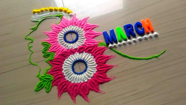 Women's Day Rangoli 2024: अंतरराष्ट्रीय महिला दिवस पर बनाएं ये ...