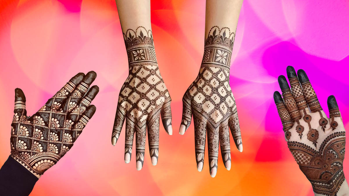 Eid Al Fitr Mehndi Designs: ईद पर लगाए खूबसूरत जाल स्‍टाइल की मेहंदी ...