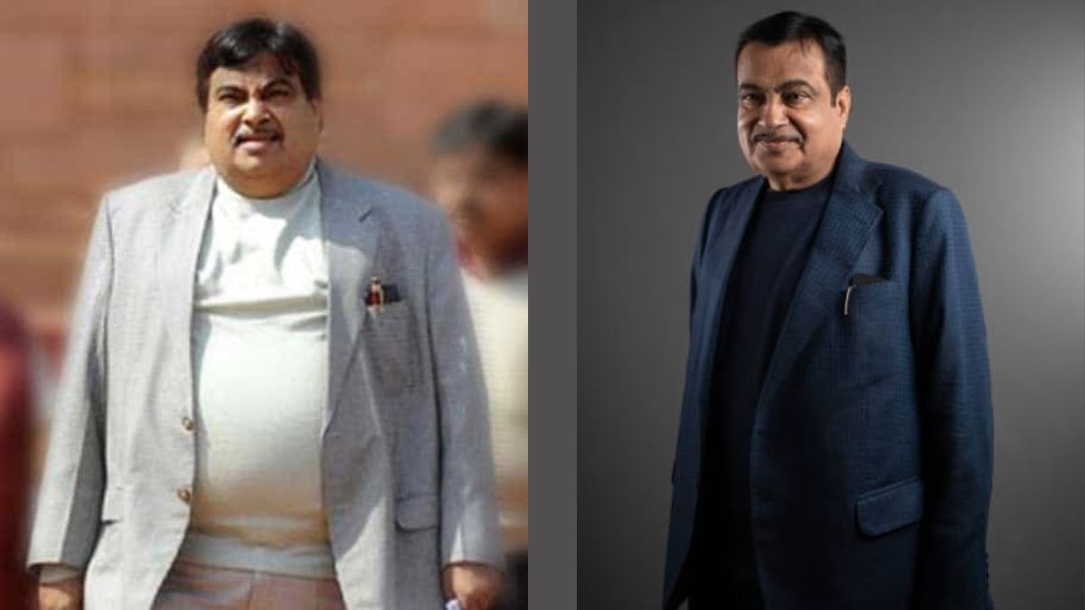 Nitin Gadkari Weight Loss: कभी 135 क‍िलो हुआ करता वजन, इस फार्मूला से नितिन गडकरी ने घटाए 45 क ...
