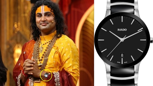 लाखों की कीमत वाली लग्जरी घड़ी पहनकर प्रवचन देते हैं अनिरुद्धाचार्य ...