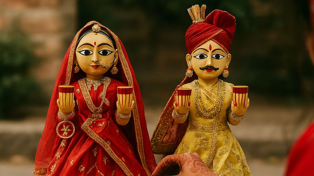 Gangaur Puja 2025 Wishes: अखंड सौभाग्‍य की कामना के साथ सुहाग‍िनों को ...