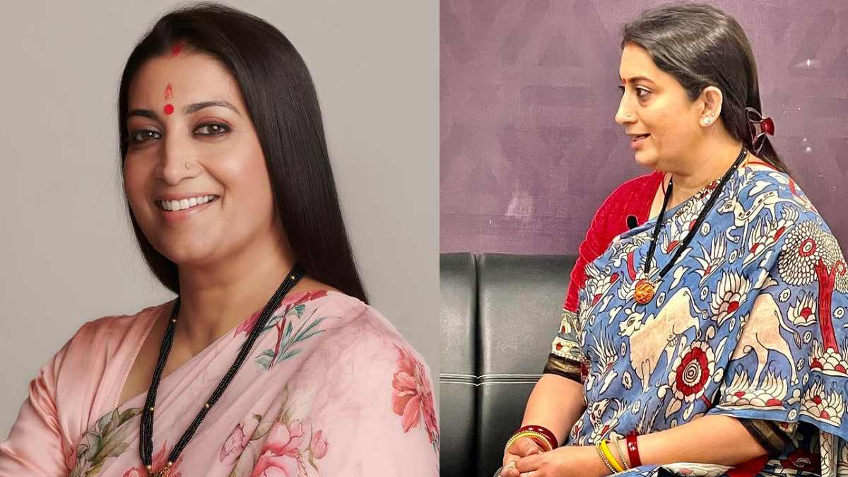 Smriti Irani Blouse Designs: हर महिला के लिए इंस्पिरेशन हैं 'तुलसी' के ...