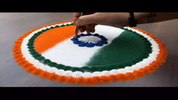 Independence Day Rangoli Designs: 15 अगस्त के लिए खूबसूरत और आसान ...