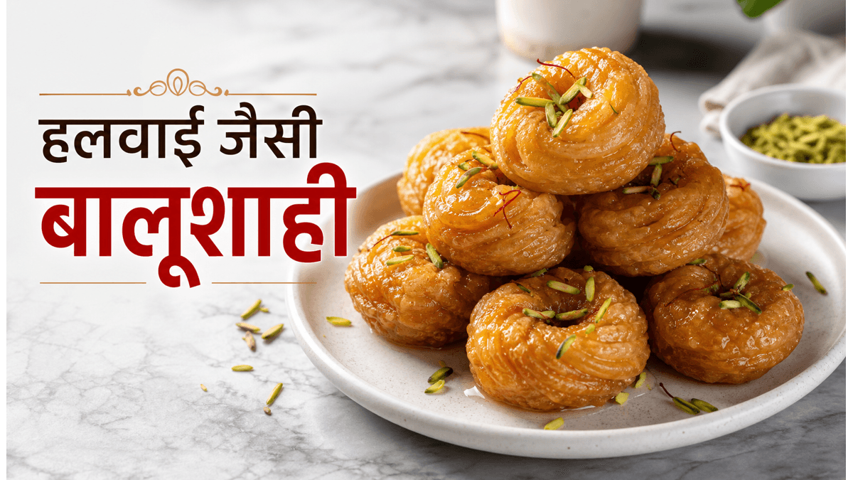 Flaky Sweet Traditional Balushahi Recipe: घर पर बनाएं हलवाई जैसी रसीली ...
