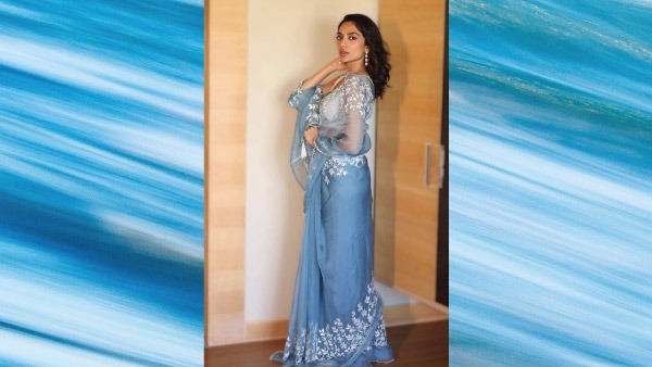 PS1 Promotions: Sobhita Dhulipala Looks Elegant In Sky Blue Saree [PICS] - Boldsky.com