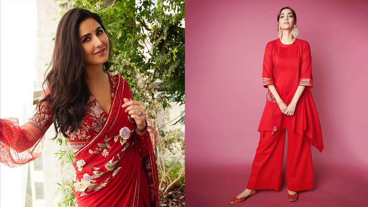 Chaitra Navratri 2024: Red Outfits Ideas To Mark The Day 1 Celebration ...
