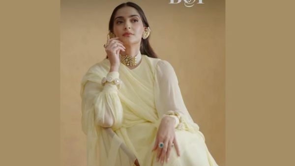 Sonam Kapoor Oozes Vintage Glam In Saree-Style Gown At BOF Gala, Decoding Her Diva Avatar ...