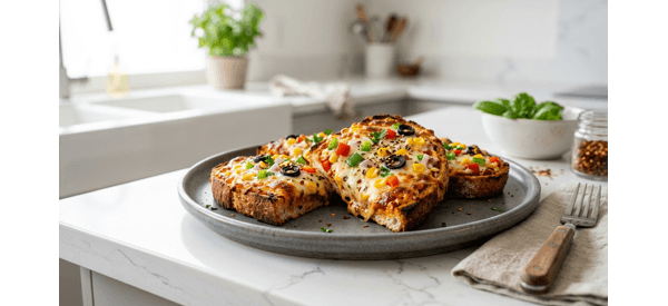 Bakery Style Bread Pizza Recipe - Boldsky.com