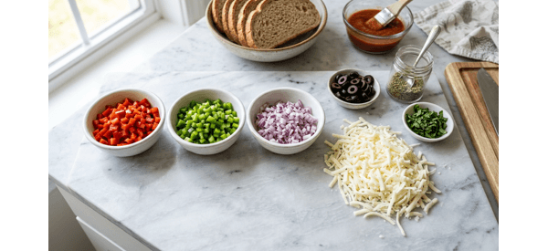 Bakery Style Bread Pizza Recipe - Boldsky.com