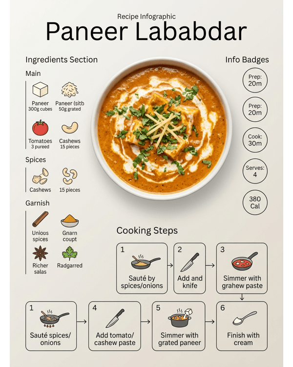 Thick and Flavorful Paneer Lababdar Recipe - Boldsky.com