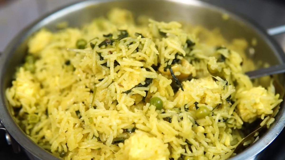 ಬೆಳಗ್ಗೆಯ ತಿಂಡಿಗೆ ಸಖತ್ ರುಚಿಯ ಮೆಂತ್ಯೆ ಪಲಾವ್..! ಮಾಡುವ ವಿಧಾನವಿದು..! | How ...