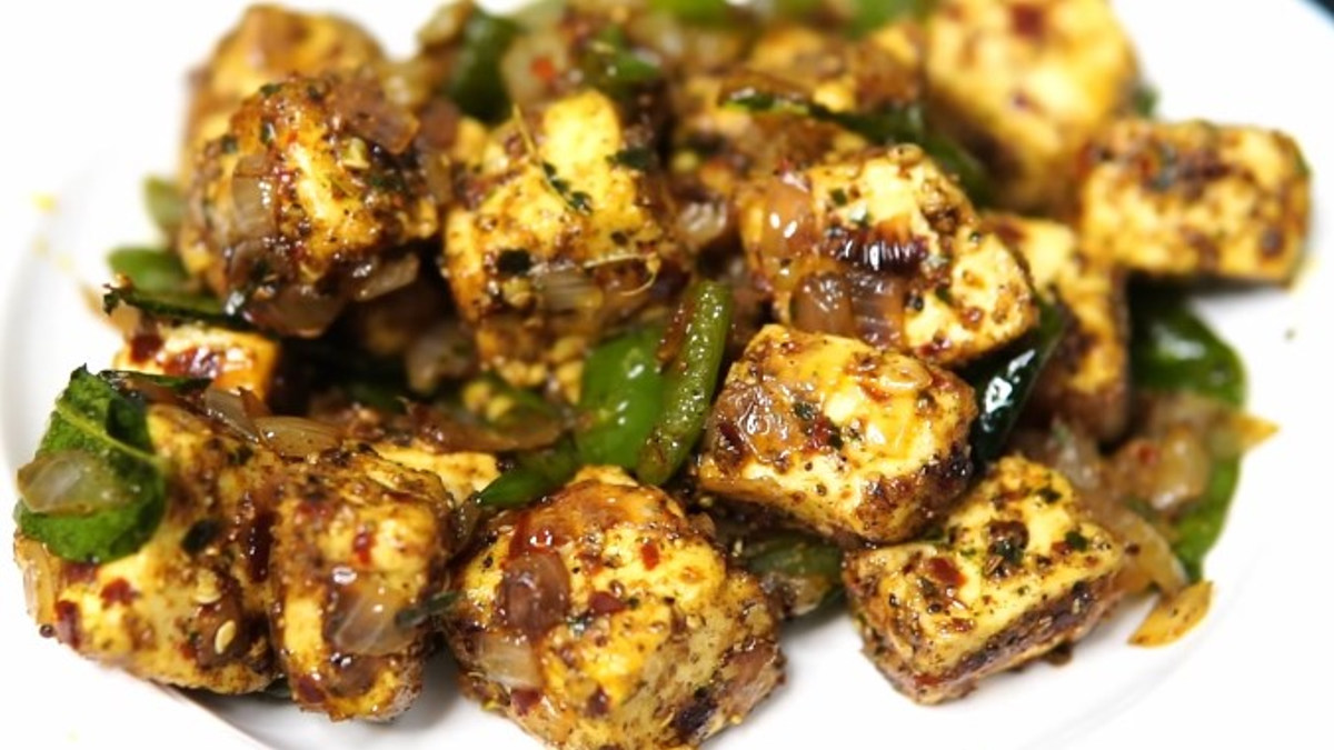 ಹೋಟೆಲ್ ರುಚಿಯ ಪನೀರ್ ಪೆಪ್ಪರ್ ಫ್ರೈ ಮನೆಯಲ್ಲೇ ಮಾಡಿ..! 10 ನಿಮಿಷದಲ್ಲಿ ರೆಡಿ ...