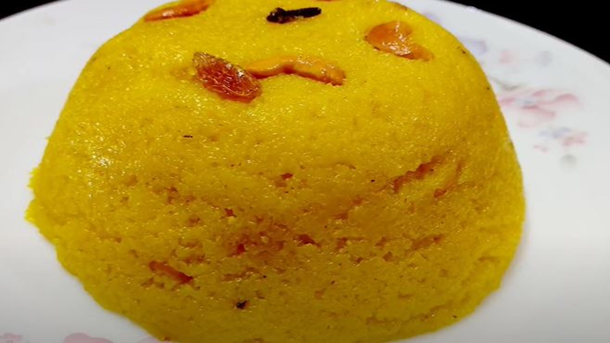 ಕುಕ್ಕರ್‌ನಲ್ಲಿ ಕೇವಲ 5 ನಿಮಿಷದಲ್ಲಿ ಕೇಸರಿ ಬಾತ್ ಮಾಡಿ! ಸಿಕ್ಕಾಪಟ್ಟೆ ಸುಲಭ ...