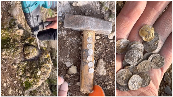 ನೆಲದಡಿ ಸಿಕ್ತು 20ಕ್ಕೂ ಹೆಚ್ಚು ಚಿನ್ನದ ನಾಣ್ಯ..! | Man Discovers Gold Coins ...