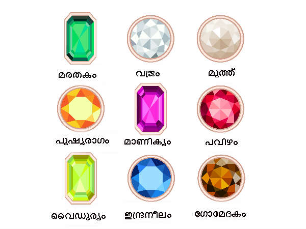 നവരത്‌നങ്ങള്‍ ധരിയ്ക്കുന്നത് ഗുണമോ ദോഷമോ? | astrological benefits of ...