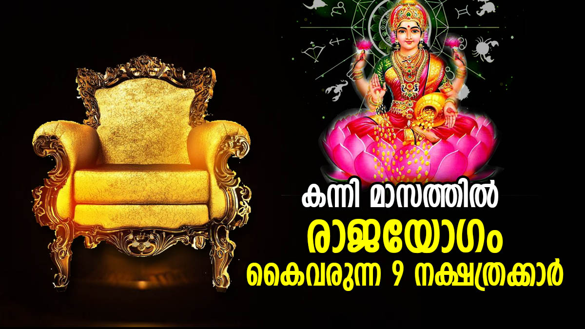 ഒന്നിപുറകേ ഒന്നായി സൗഭാഗ്യങ്ങള്‍, കന്നി മാസത്തില്‍ രാജയോഗം പിറക്കുന്ന 9 നക്ഷത്രക്കാര്‍ | Birth ...