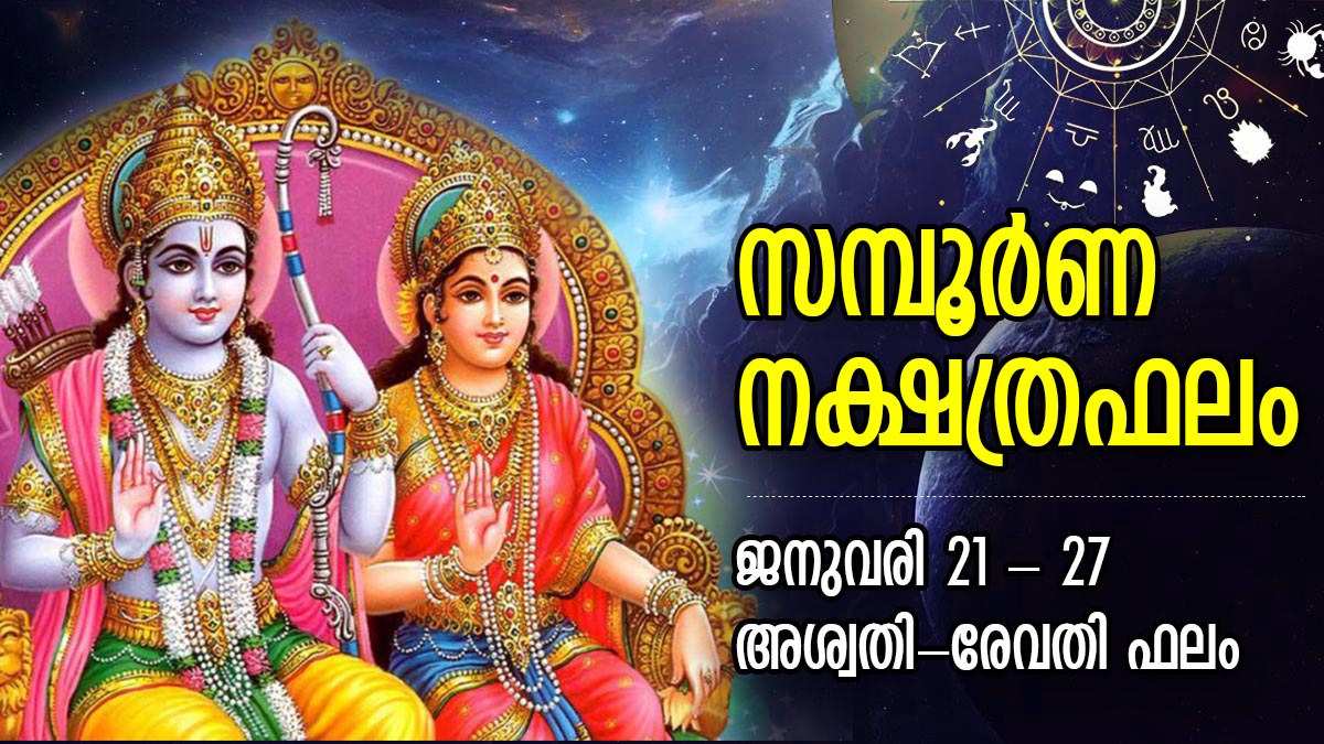 Weekly Horoscope: തീരാദുഖങ്ങള്‍ അകലും, 7 നാള്‍ ഐശ്വര്യയോഗം; 27 നക്ഷത്രത്തിനും ആഴ്ചഫലം | Weekly ...