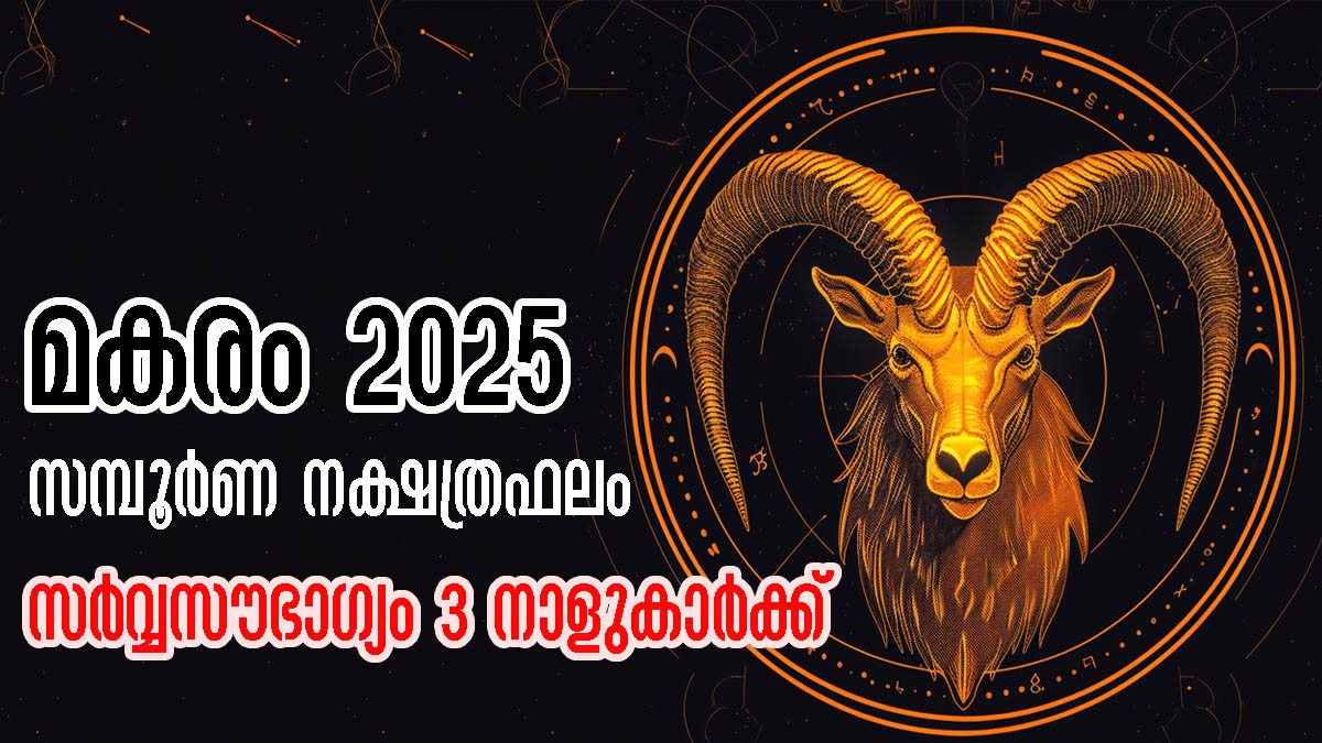 സമ്പത്ത്, പദവി, അംഗീകാരം, മകരത്തില്‍ പുതിയ തുടക്കം : 3 നാളിന് അതിശ്രേഷ്ഠം വരുന്ന 30 നാള് ...