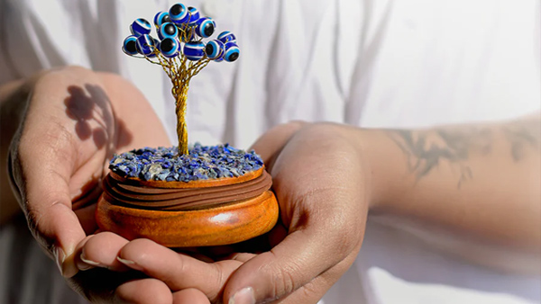 ദൃഷ്ടി ദോഷത്തില്‍ നിന്ന് സംരക്ഷിക്കും, നെഗറ്റീവ് എനര്‍ജിയെ തുരത്തും 'ഈവിള്‍ ഐ ഡോം ട്രീ' | The ...