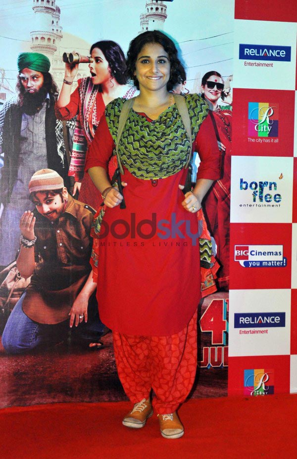 Vidya Balan during Bobby Jasoos Promotion at R City Mall - Boldsky