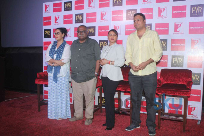Rani Mukerji Launches the Mardaani Song - Boldsky