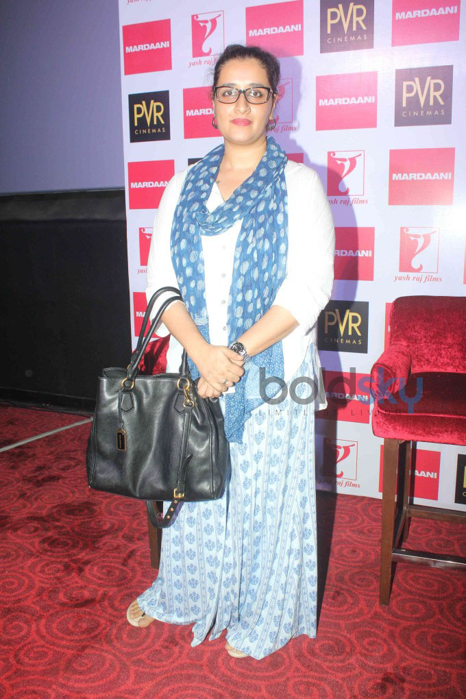 Rani Mukerji Launches the Mardaani Song - Boldsky