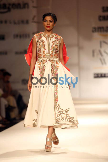 Designer Samant Chauhan Show At AIFW - Boldsky