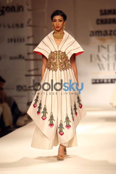 Designer Samant Chauhan Show At AIFW - Boldsky