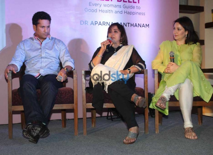 Sachin Tendulkar Launches Dr Aparna Santhanam Book Jelly Belly - Boldsky