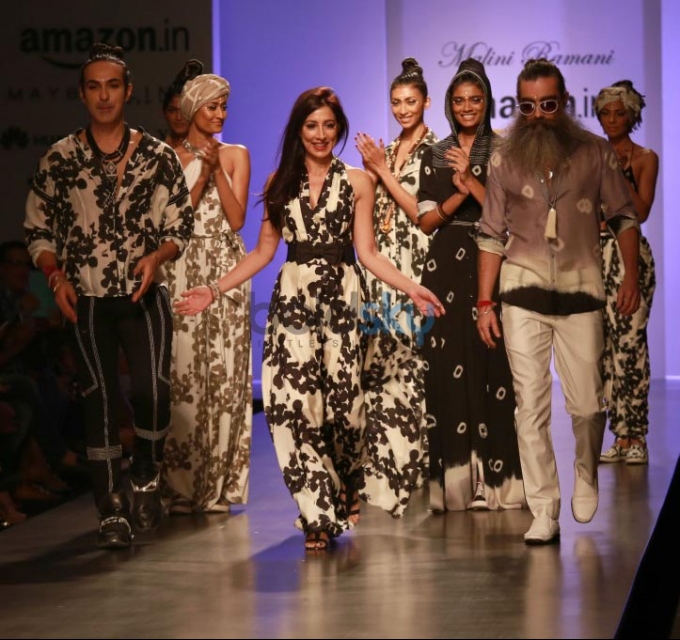 Designer Malini Ramani Collection At AIFW Spring Summer 2017 - Boldsky