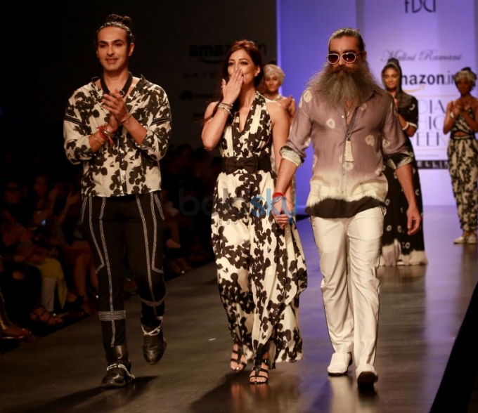 Designer Malini Ramani Collection At AIFW Spring Summer 2017 - Boldsky
