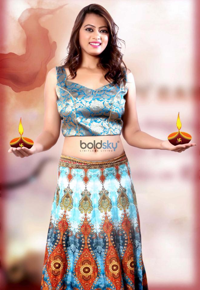 Actress Model Ekta Jain And Shree Rajput New Photoshoot On Vijay Dashmi ...