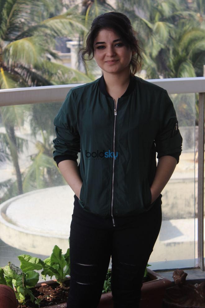Zaira At Bandra For Secret Superstar Interviews - Boldsky