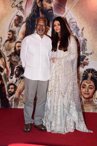 Aishwarya Rai Bachchan, AR Rahman and star cast of PS-1 snapped at ...