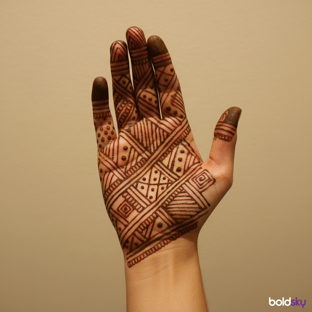 Front Hand Simple Mehndi Design | Front Hand Simple Mehndi Design ...
