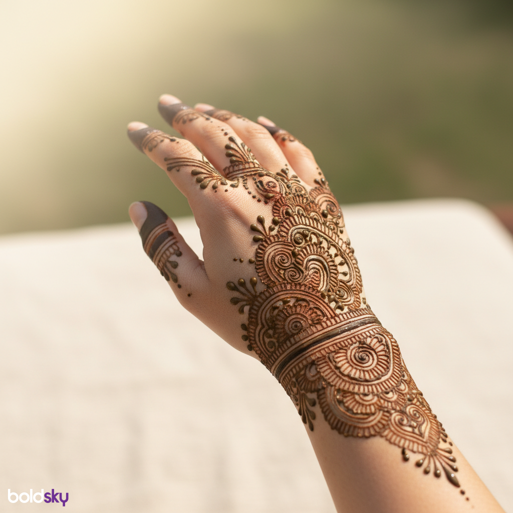 Right Hand Mehndi Design | Right Hand Mehndi Design Images, Photos 2026 ...