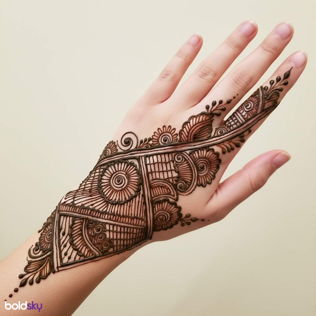 Henna Back Hand Mehndi Design | Henna Back Hand Mehndi Design Images ...