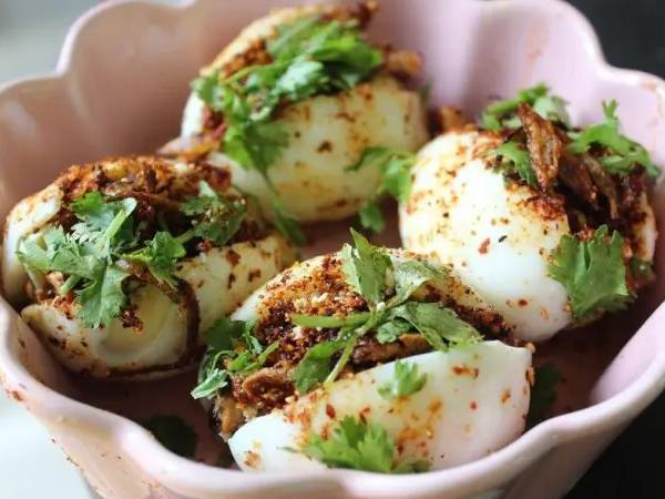 பர்மீஸ் முட்டை பீஜோ | Burmese Egg Bhejo Recipe In Tamil - Tamil BoldSky
