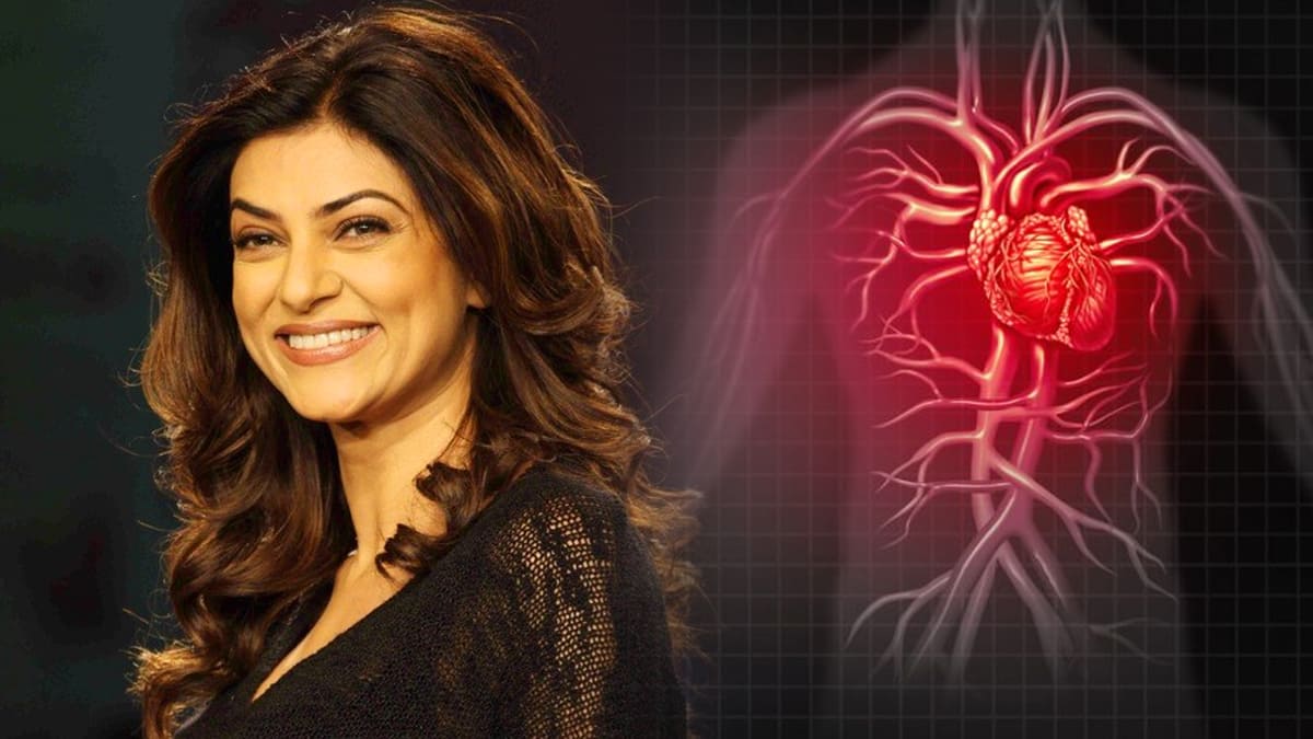 நடிகை சுஷ்மிதா சென்னுக்கு மாரடைப்பு... ஆன்ஜியோபிளாஸ்டி ...