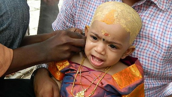 பெண் குழந்தைகளுக்கு அழகா இருக்கும்னு காது குத்துறாங்க... ஆண் ...