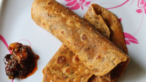 வெறும் சப்பாத்தி சாப்பிட்டு போரடிச்சுருச்சா? அப்ப மசாலா சப்பாத்தி ...