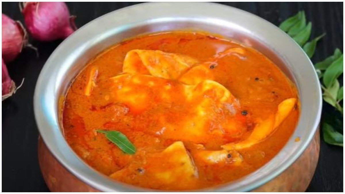 வீட்டுல காய் இல்லாத நேரத்துல வெறும் அப்பளம் வெச்சு இப்படி குழம்பு ...