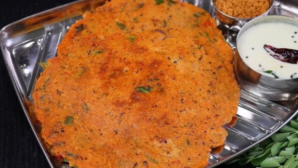 மொறுமொறுப்பான தஞ்சாவூர் ஒரப்பு அடையும்.. தேங்காய் சட்னியும் - எப்படி ...