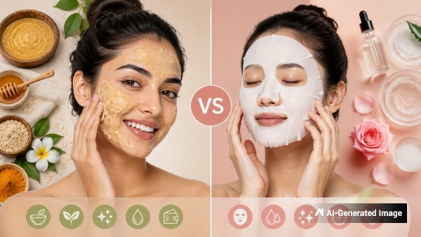 ஃபேஸ் பேக் Vs ஃபேஸ் மாஸ்க் - இவற்றில் சிறந்தது எது? | Face Pack Vs Face ...