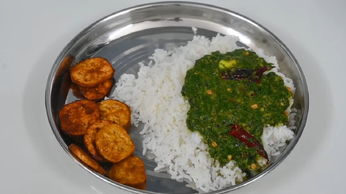 முருங்கைக்கீரை கடையலும், வாழைக்காய் வறுவலும் - எப்படி செய்றது-ன்னு ...