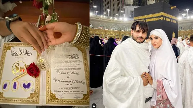 Sana Sultan Wazid Khan Performs First Umrah After Marriage Video, Public Angry Reaction - BoldSky
