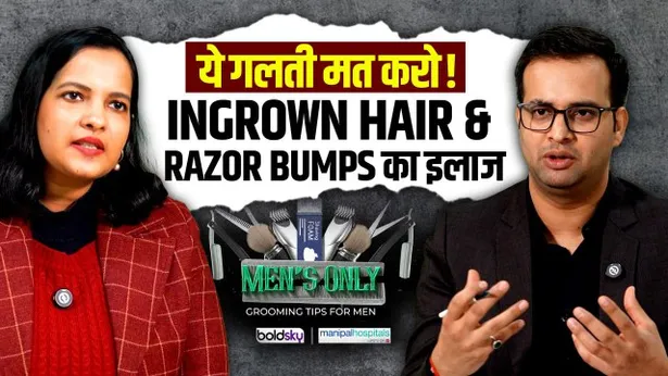 Razor Bumps Treatment: Ingrown Hair Removal Tips,Beard Double Balde ...