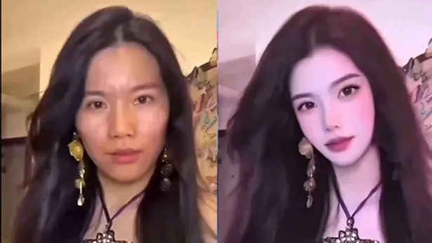Chinese Influencer Beauty Filter Fail Video पर Public Funny Reaction, 1 ...