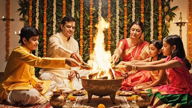 Ashtami Navami Havan Vidhi 2026: नवरात्रि में अष्टमी नवमी पर हवन कैसे ...